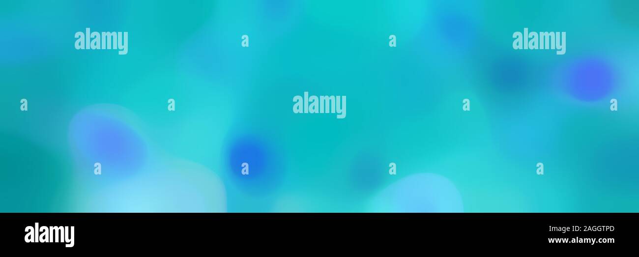 smooth horizontal background with dark turquoise, sky blue and medium ...