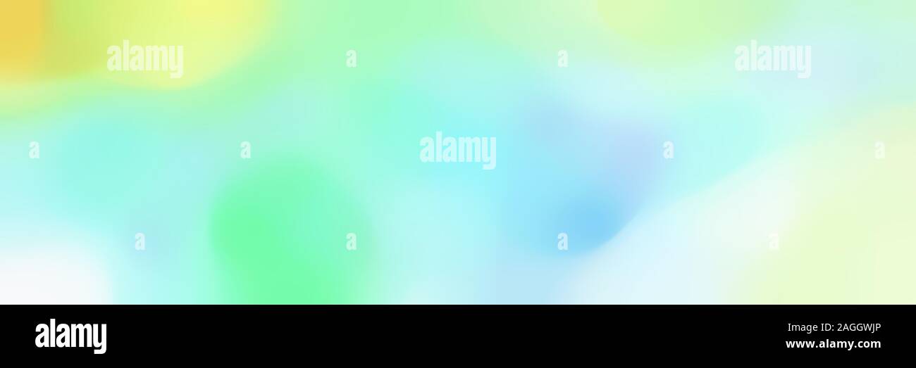 blurred horizontal background with pale turquoise, beige and khaki ...