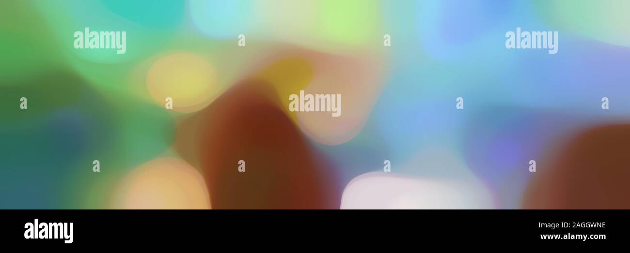 soft blurred horizontal background with sky blue, brown and tan colors ...