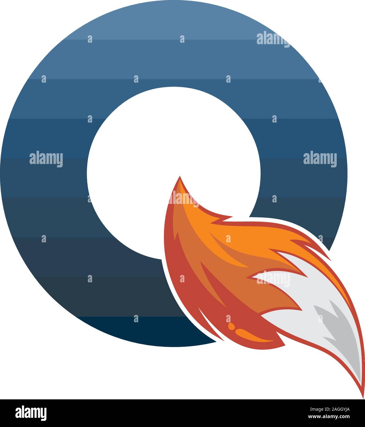 Clean fox logo hi-res stock photography and images - Alamy