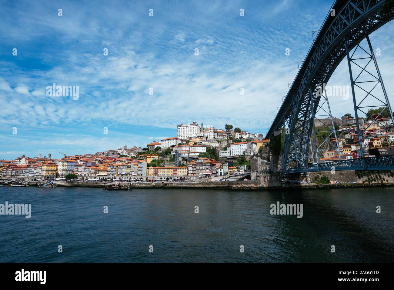 Colorful houses with orange roof in Porto, Portugal 2019 Stock Photo ...