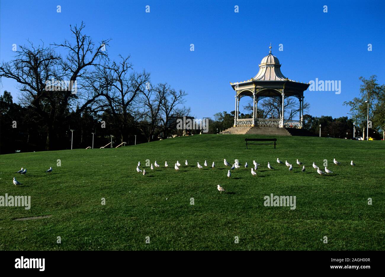 Adelaide South Australia. Elder Park rotunda Stock Photo - Alamy