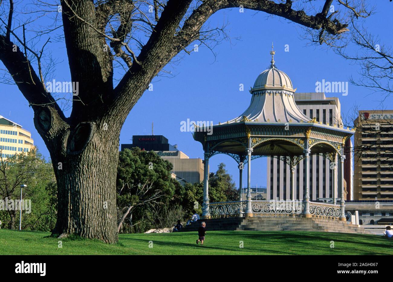 Adelaide South Australia. Elder Park rotunda Stock Photo - Alamy