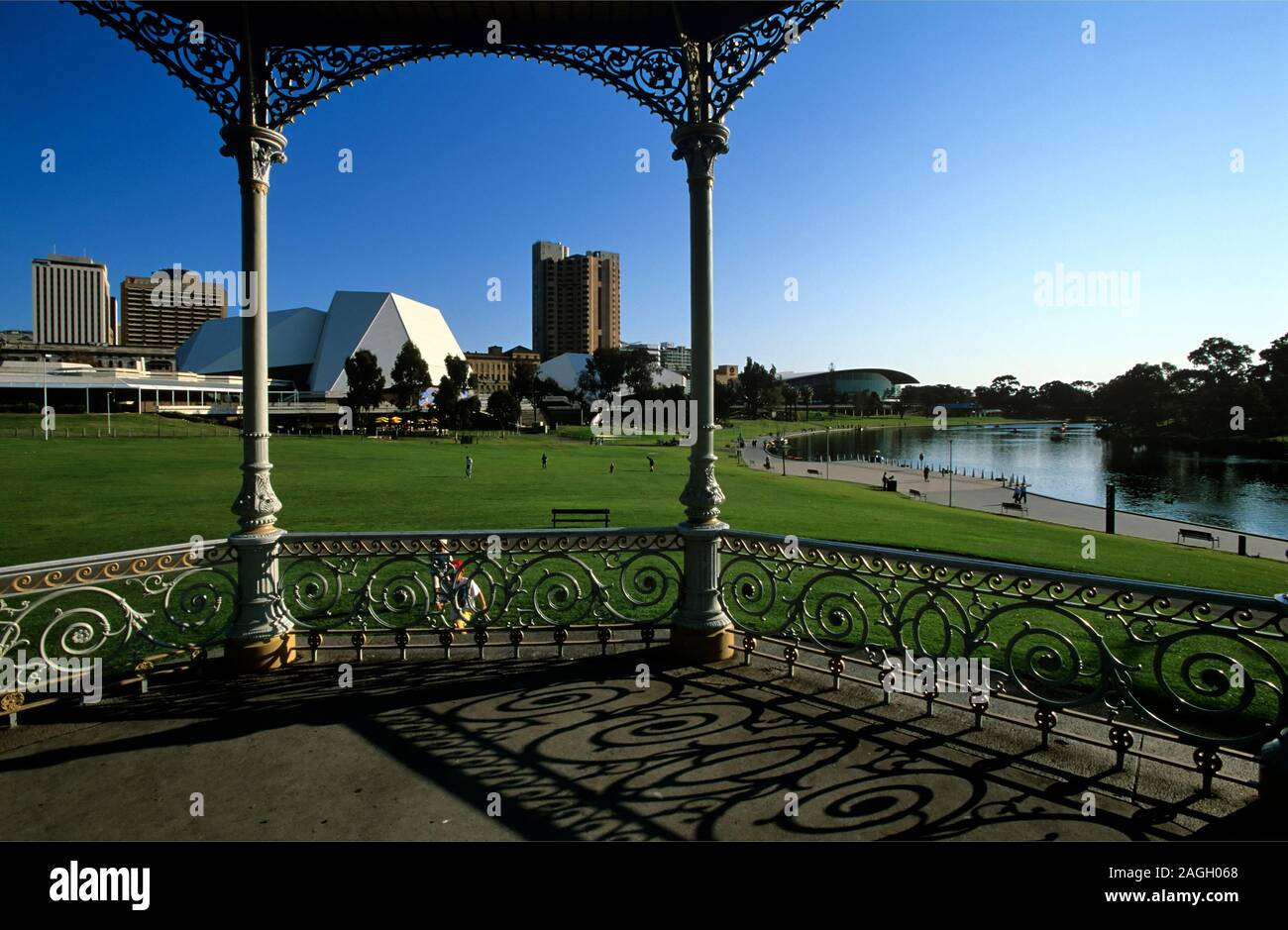 Adelaide South Australia. Elder Park rotunda Stock Photo - Alamy