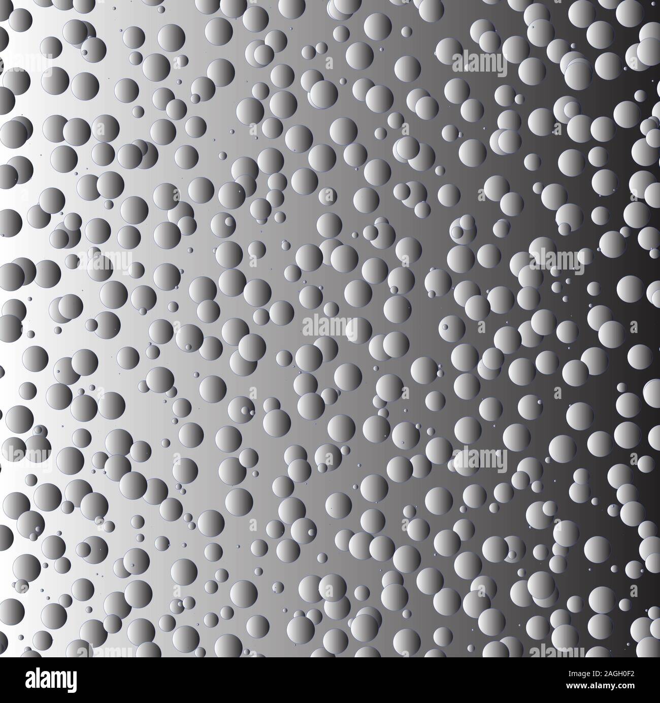 Metal background with bubbles Stock Photo - Alamy