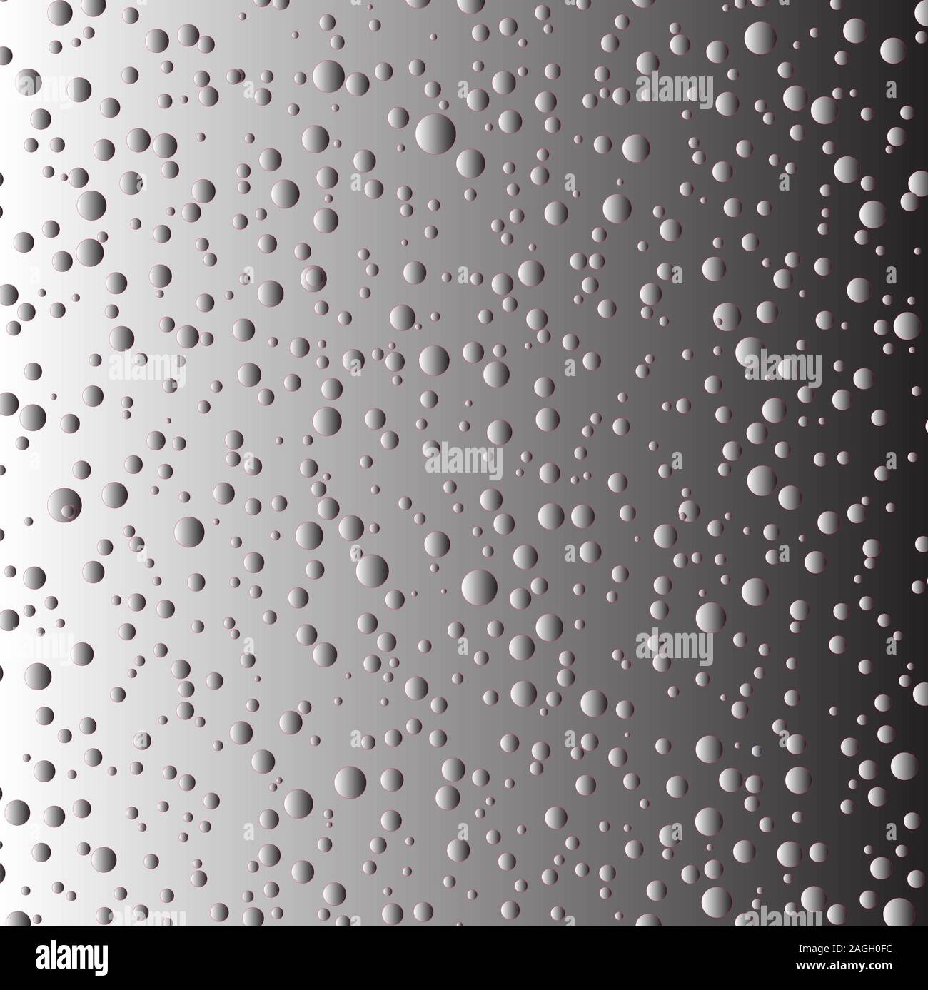 Metal background with bubbles Stock Photo - Alamy