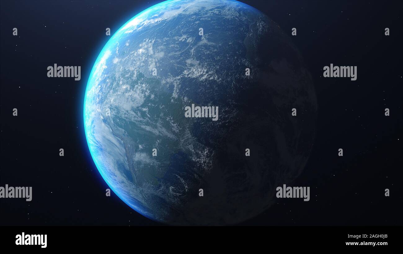 Earth and galaxy. Elements of this image furnished by NASA - 3d ...