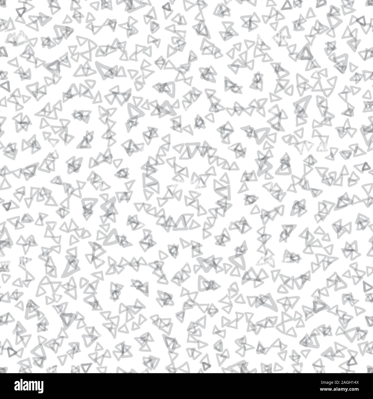 Seamless abstract hand drawn triangle pattern with hand painted ...