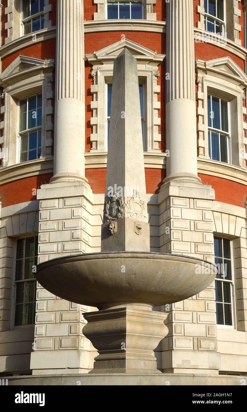 London, England, UK. Royal Naval Division Memorial - First World War ...