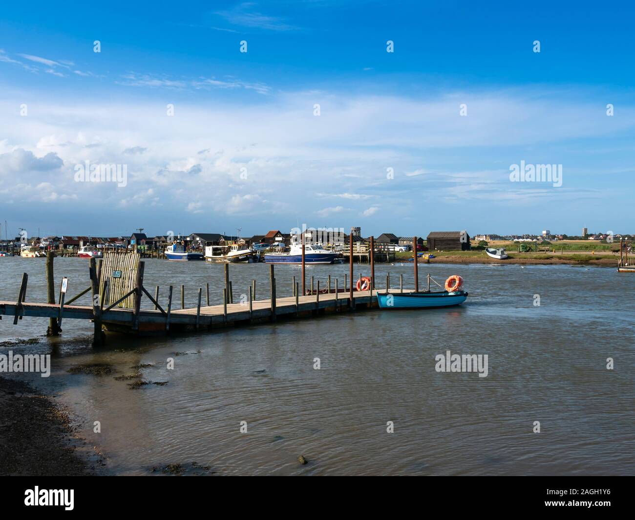 Walberswick Harbour, Walberswick, Suffolk, England, UK Stock Photo - Alamy