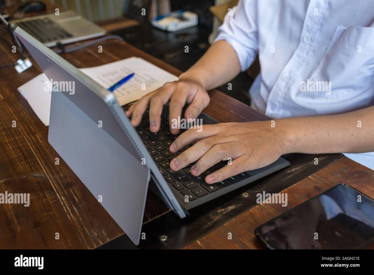 Assignment keyboard hi-res stock photography and images - Alamy
