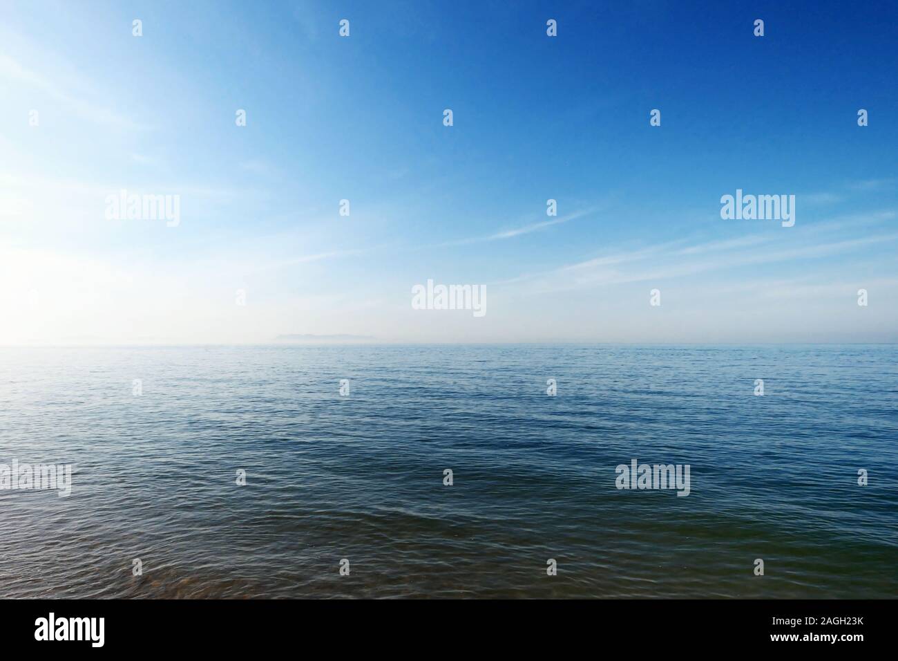 Sea view background Stock Photo - Alamy
