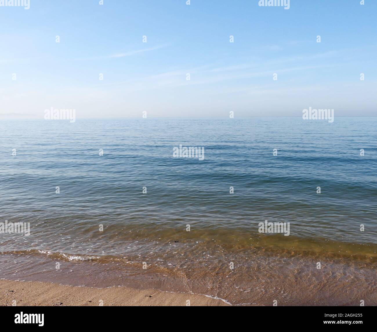 Sea view background Stock Photo - Alamy