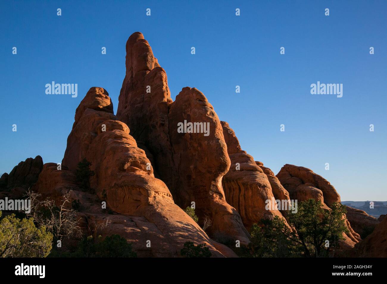 Tower Arch Trail, Arches National Park, Utah Stock Photo - Alamy