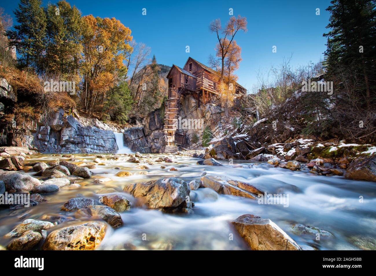 Crystal historic mill colorado hi-res stock photography and images - Alamy