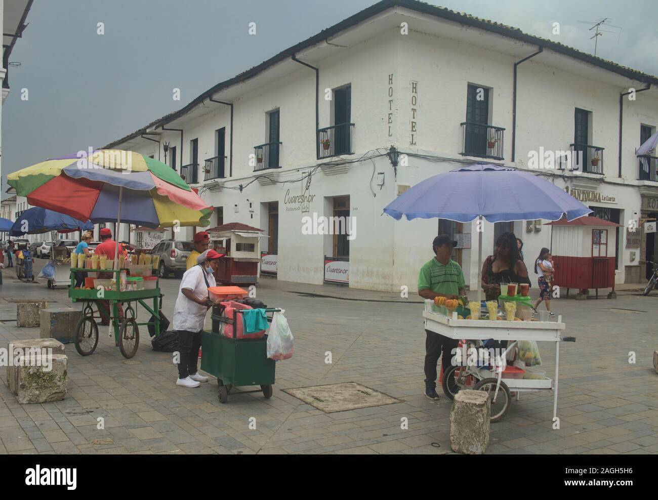 Beautiful colonial architecture in La Ciudad Blanca (The White City ...
