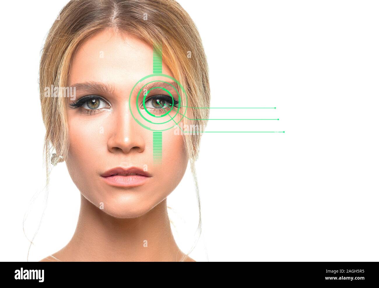 Facial id system hi-res stock photography and images - Alamy