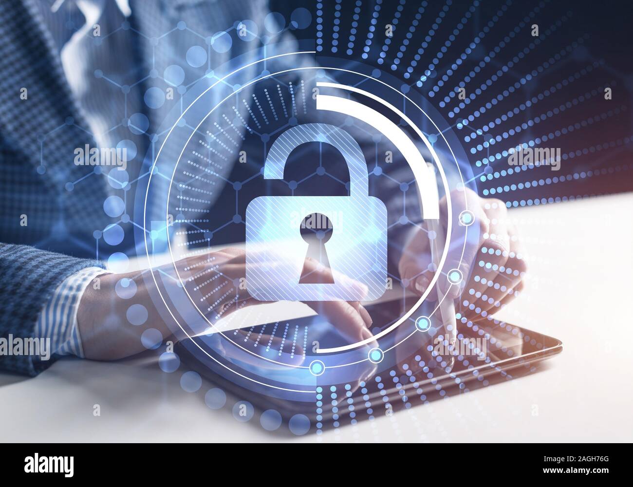 Computer security and information technology Stock Photo - Alamy