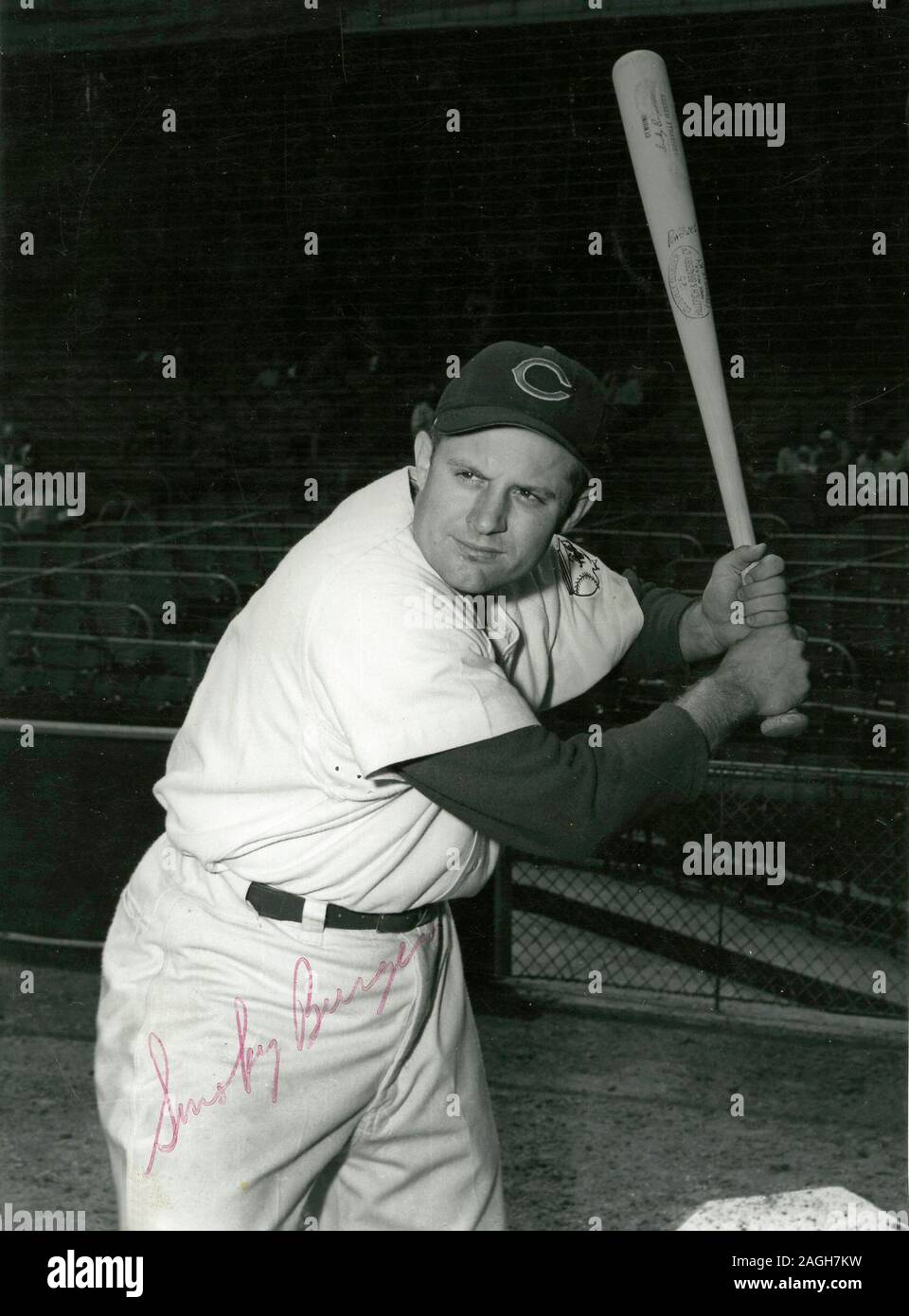 Vintage autographed black and white souvenir photo of Major League ...