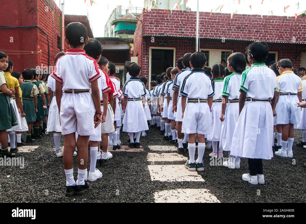YAVATMAL, MAHARASHTRA, INDIA, AUGUST - 15, 2011: Independence Day ... YAVATMAL, MAHARASHTRA, INDIA, AUGUST - 15, 2011: Independence Day ...