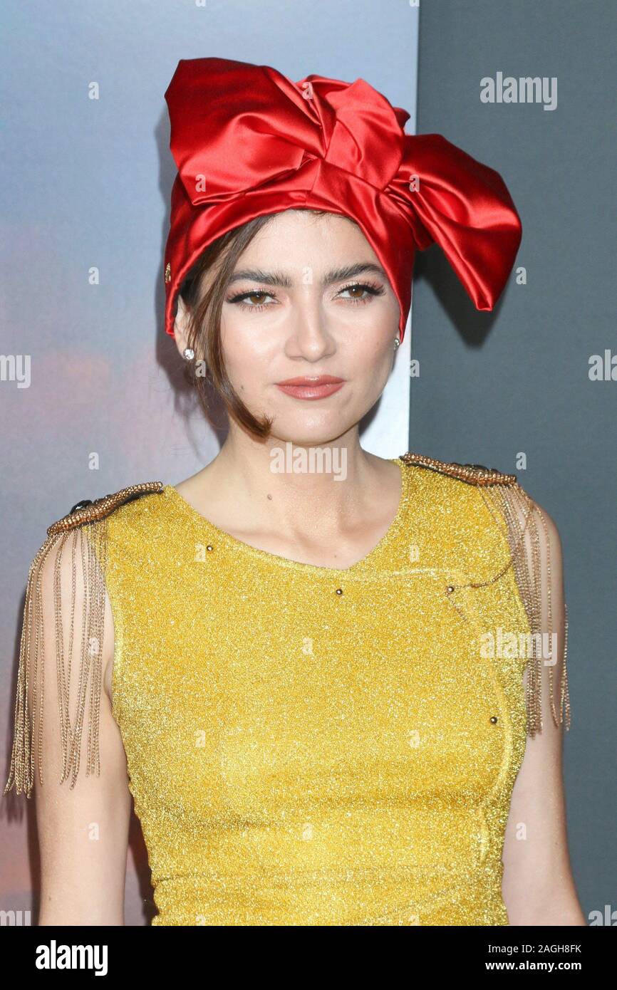 Hollywood, CA. 18th Dec, 2019. Blanca Blanco at arrivals for 1917 ...