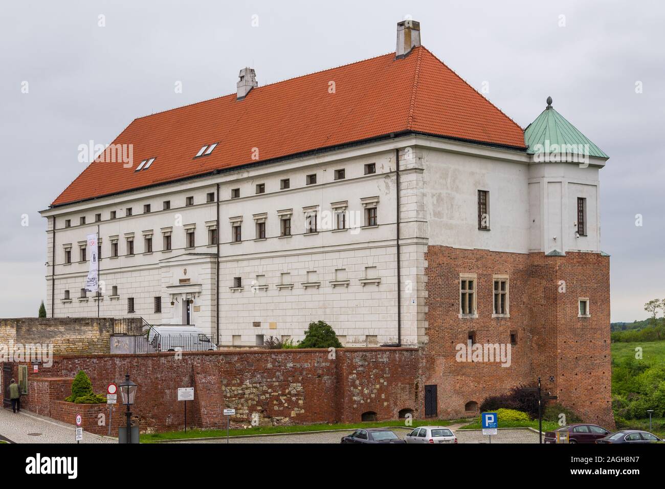 Sandomierz Royal Castle a medieval structure in Sandomierz, Poland ...