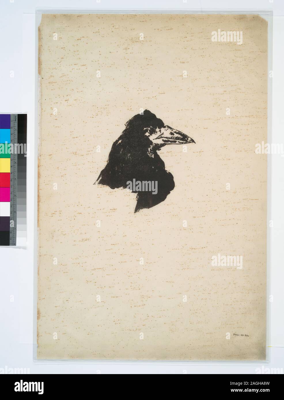 "Le Corbeau (The Raven Stock Photo - Alamy