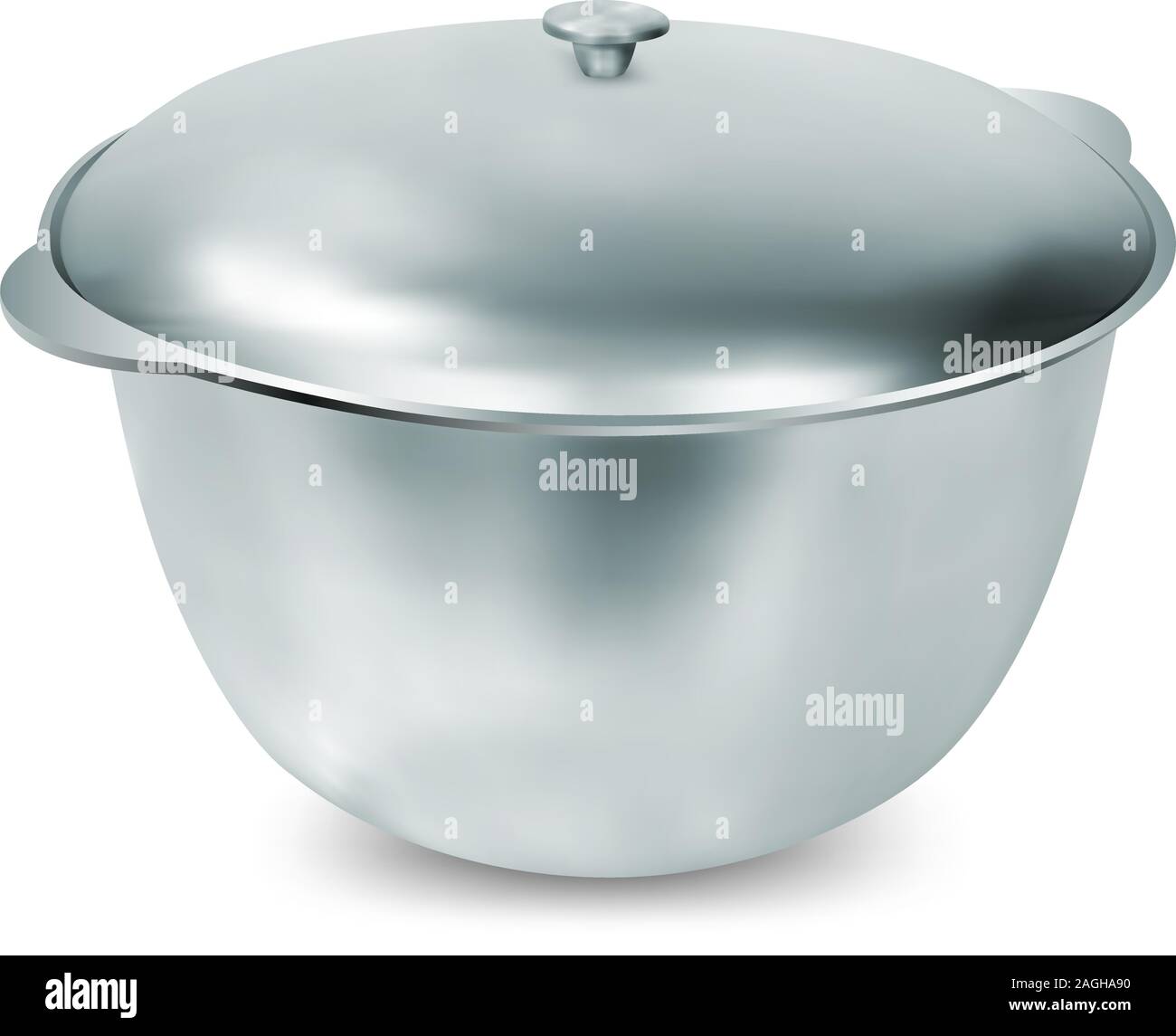 Clean cooking pot Stock Vector Images - Alamy