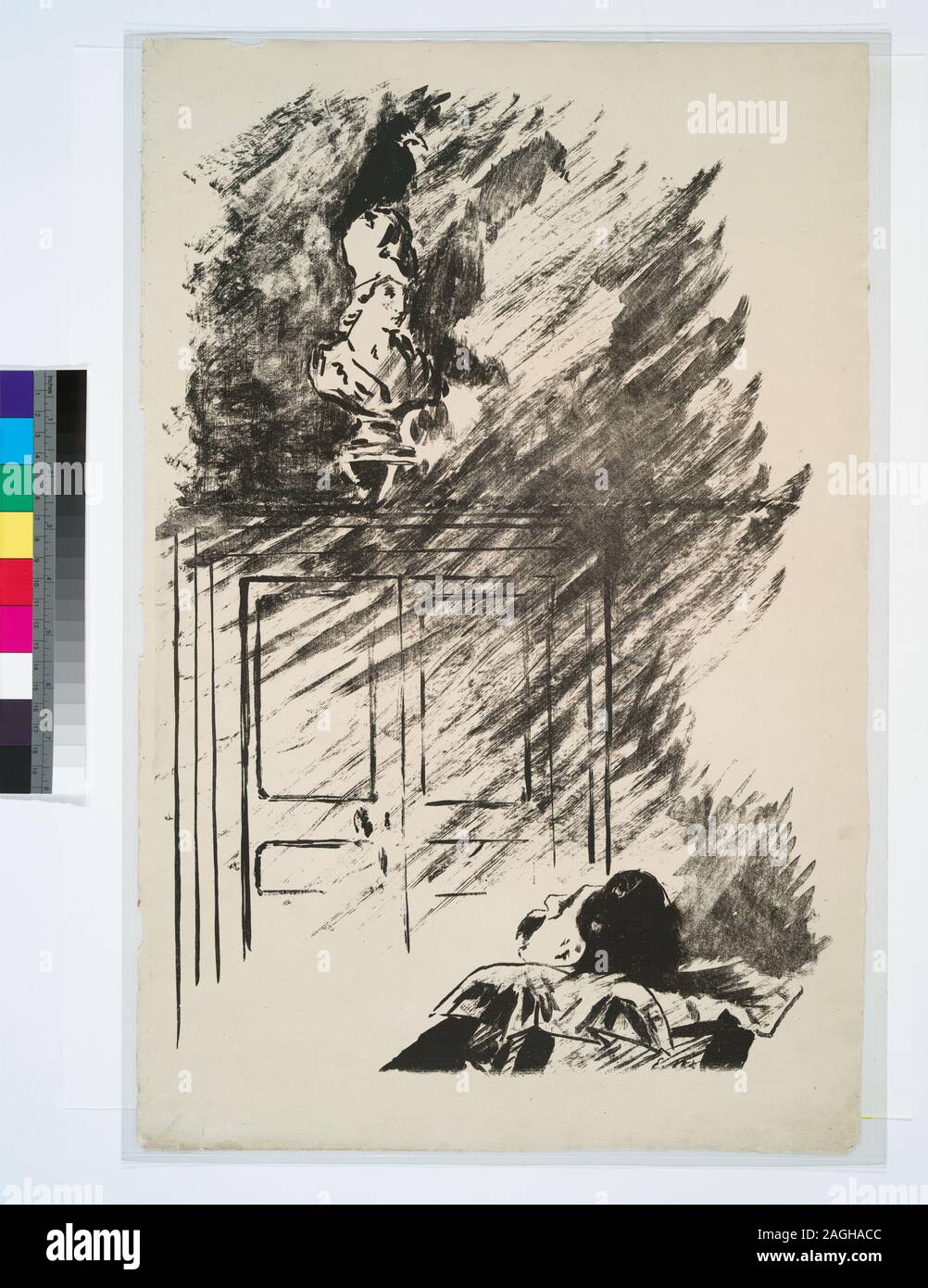 "Le Corbeau (The Raven Stock Photo - Alamy