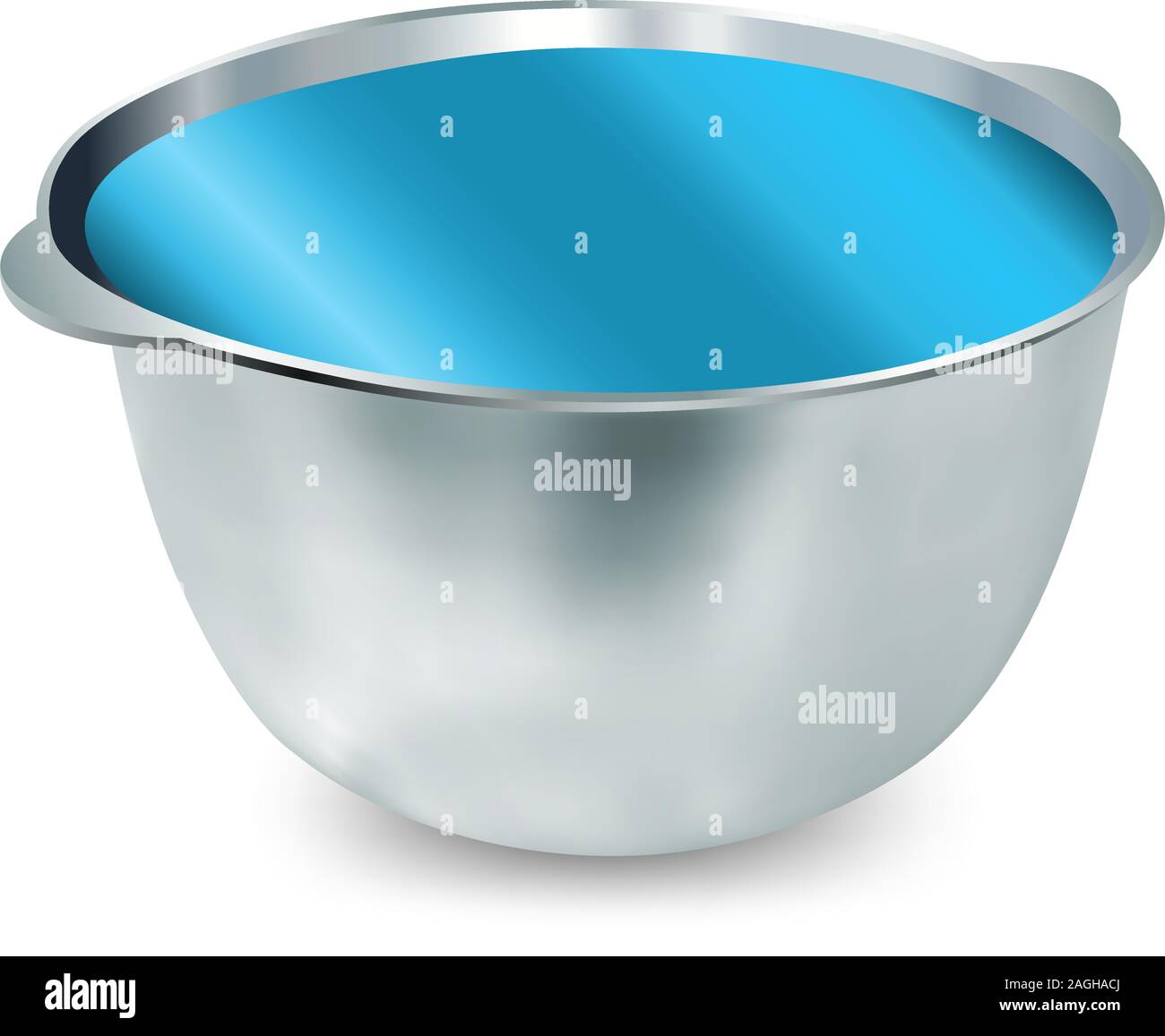 Stainless steel water pot Stock Vector Images - Alamy