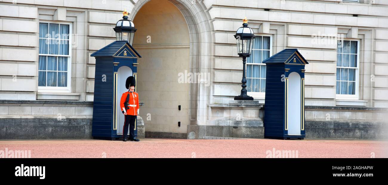 An image of a detail of the London queen guards uniform Stock Photo - Alamy