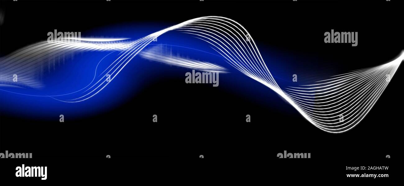 Flux effect wave. Dynamic motion energy. Design template illustration ...