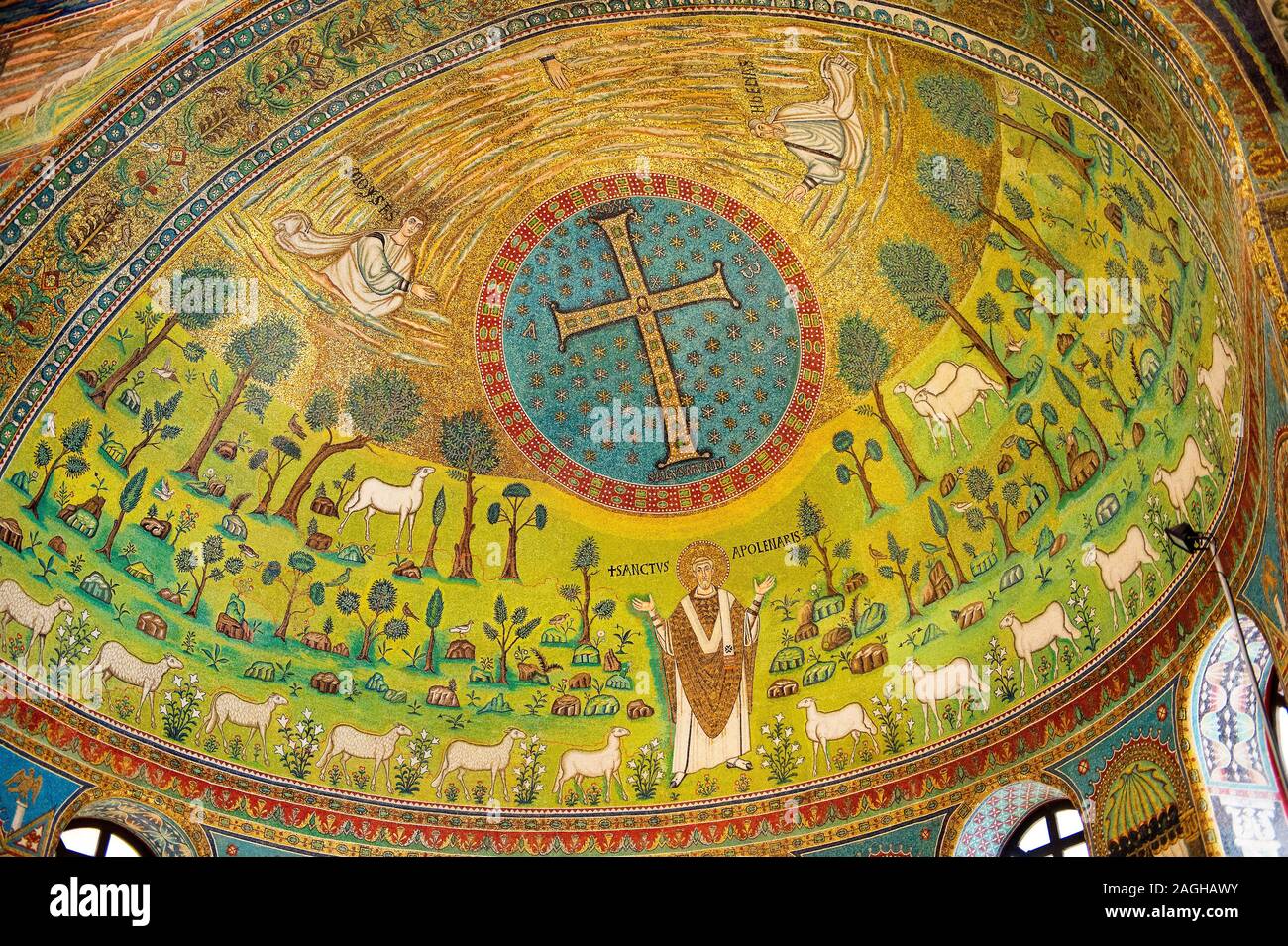 Transfiguration Of Christ With Saint Apollinaris