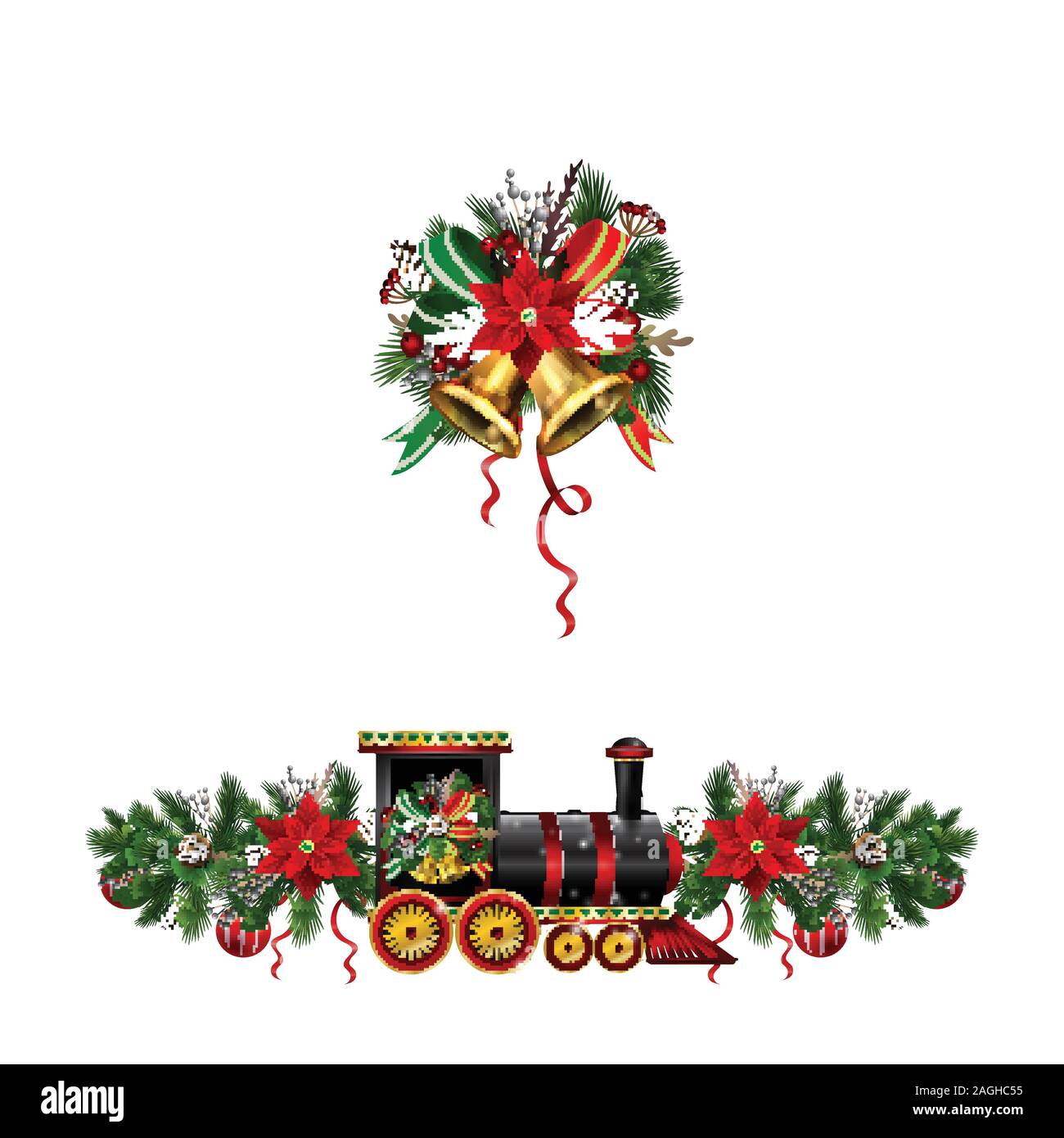 Shimmering train Stock Vector Images - Alamy