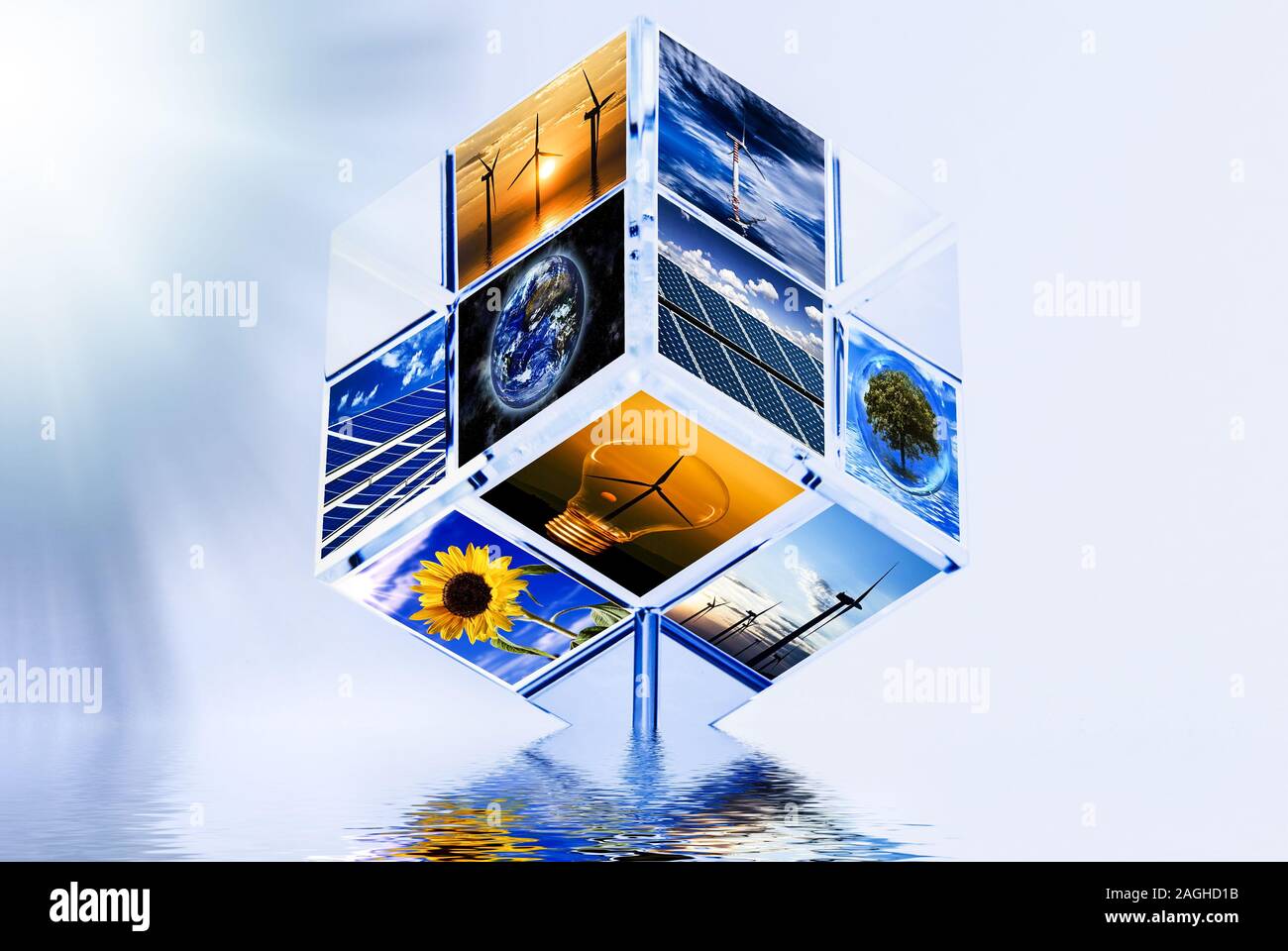 Solar cell cube hi-res stock photography and images - Alamy