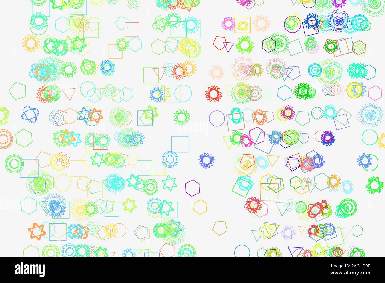 Abstract geometric pattern, colorful & artistic shapes for graphic ...