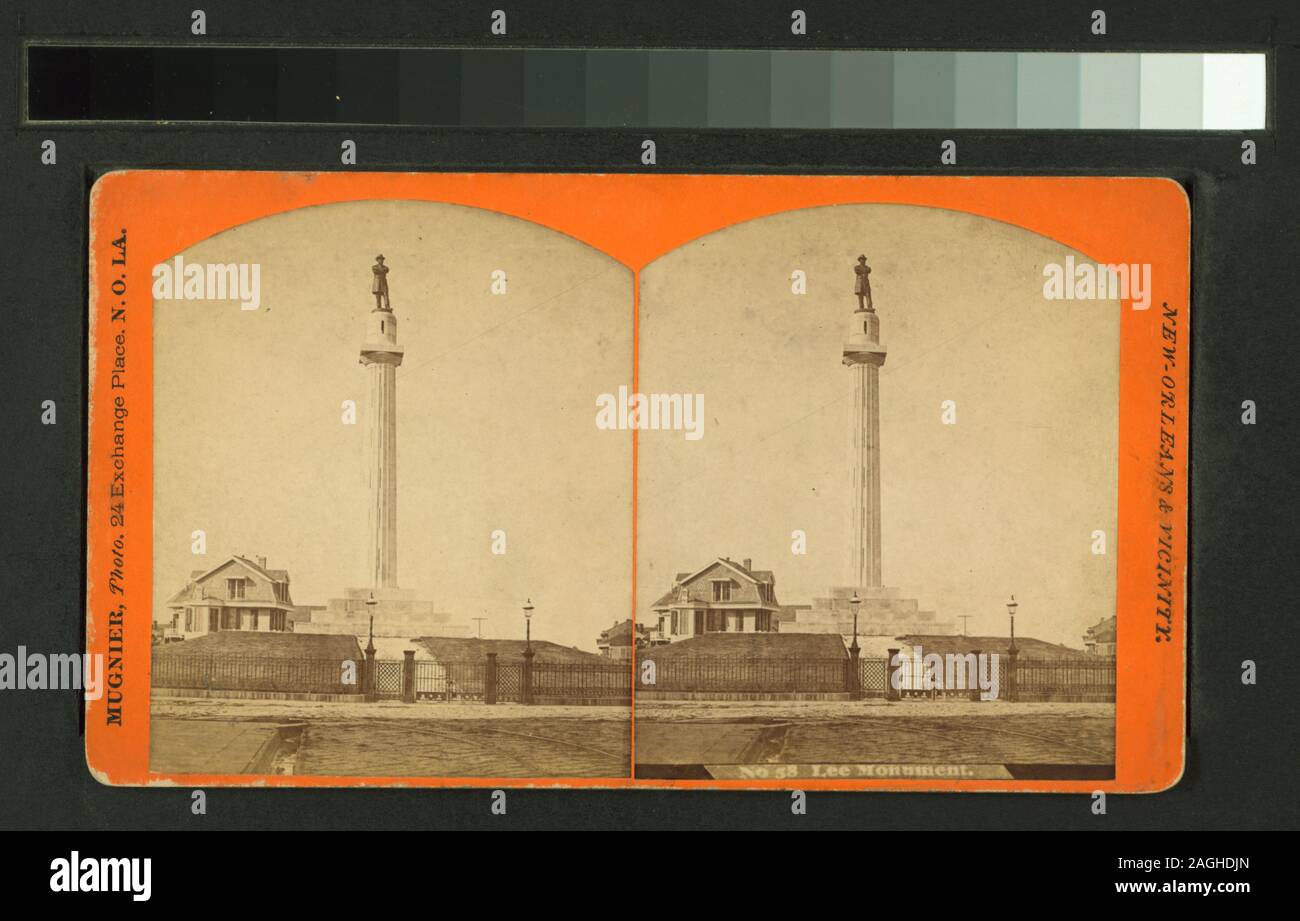 Lee monument Lee monument.; Lee monument Stock Photo - Alamy
