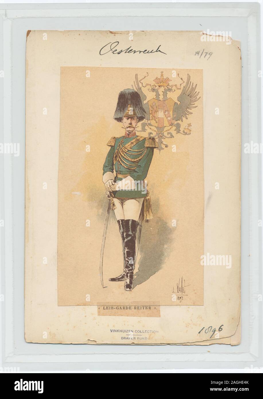 Ownership : Draper Fund Life-guard, cavalry squadron, parade dress ...