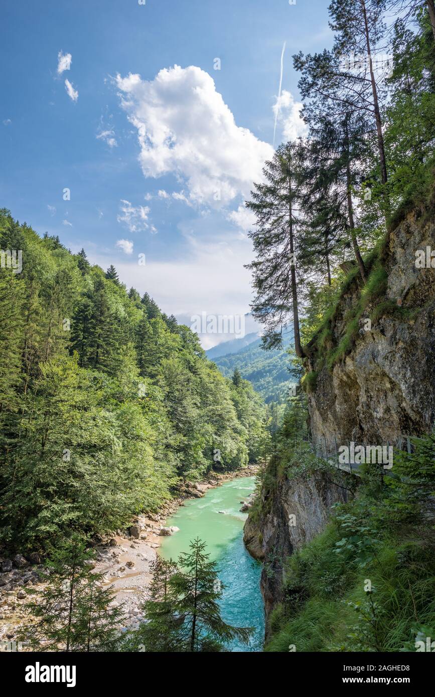 Vertical River Gorge Scenery Tourism High Resolution Stock Photography ...