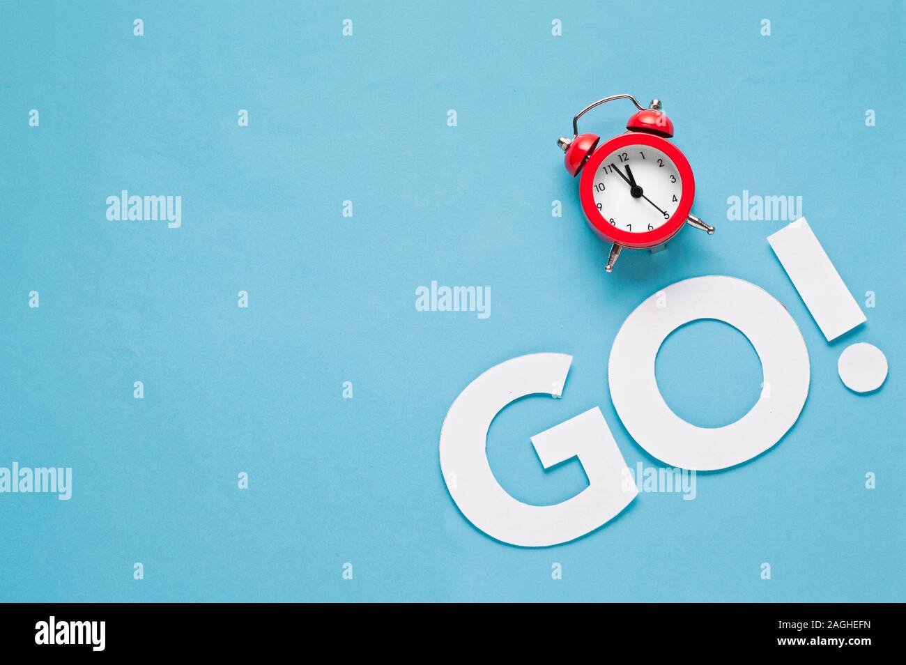 Countdown to the start of a contest Stock Photo - Alamy