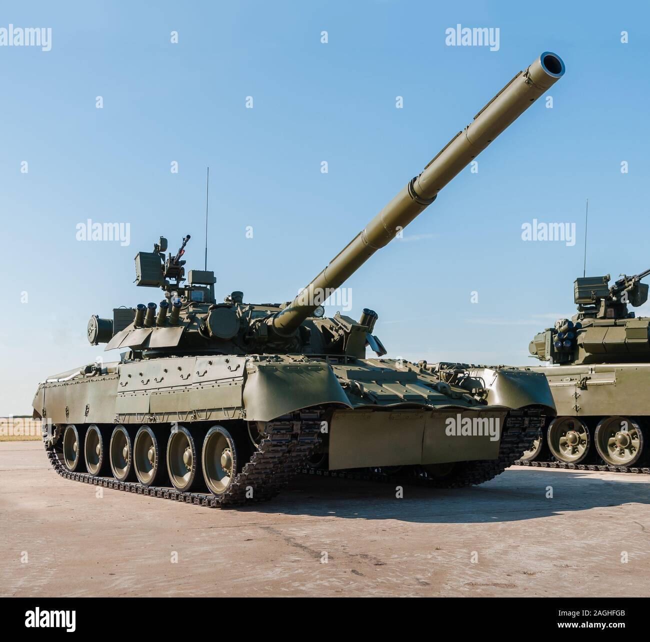 Russian tank T-72. Exhibition in ZHUKOVSKY, RUSSIA 2014 Stock Photo - Alamy