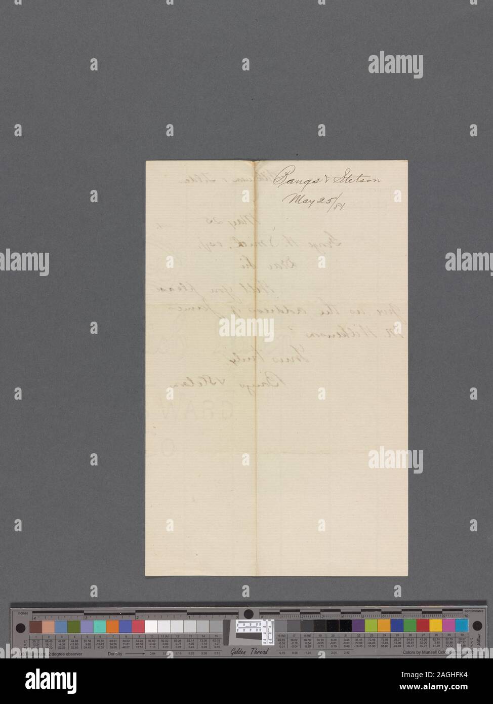 Letters received; Letters received Stock Photo - Alamy