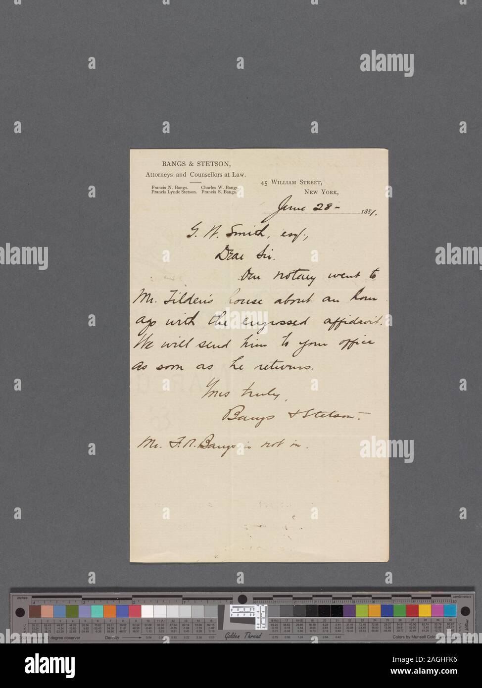 Letters received; Letters received Stock Photo - Alamy