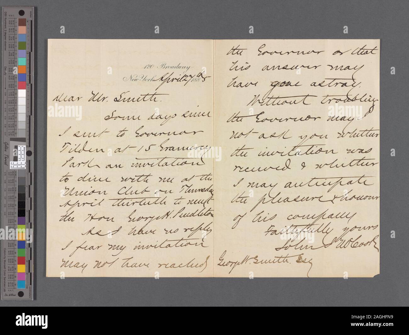 Letters received; Letters received Stock Photo - Alamy