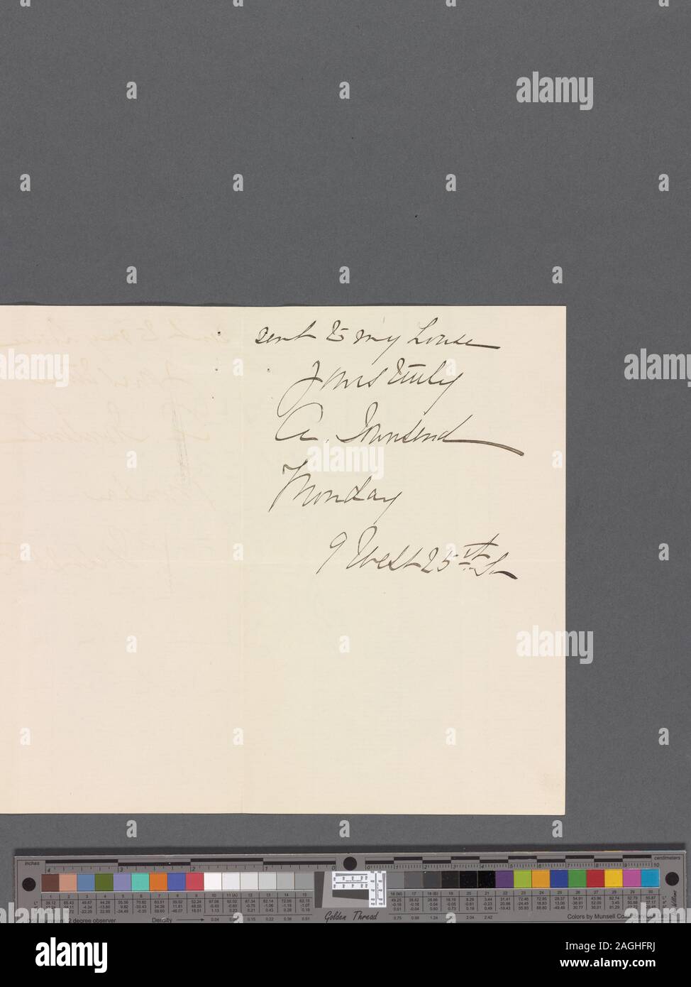 Letters received; Letters received Stock Photo - Alamy