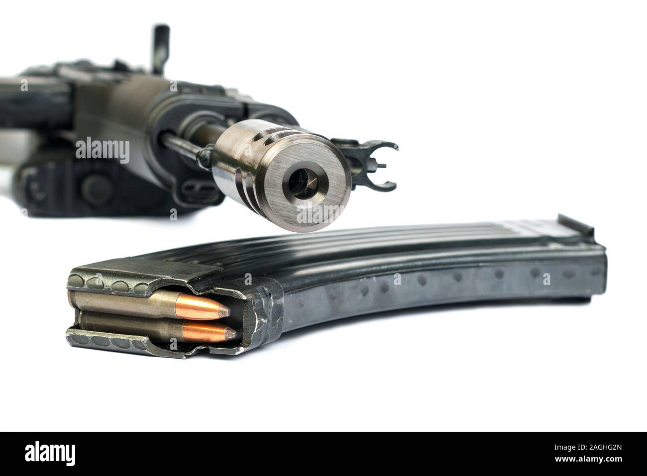 Sauga machine gun bullets Stock Photo - Alamy