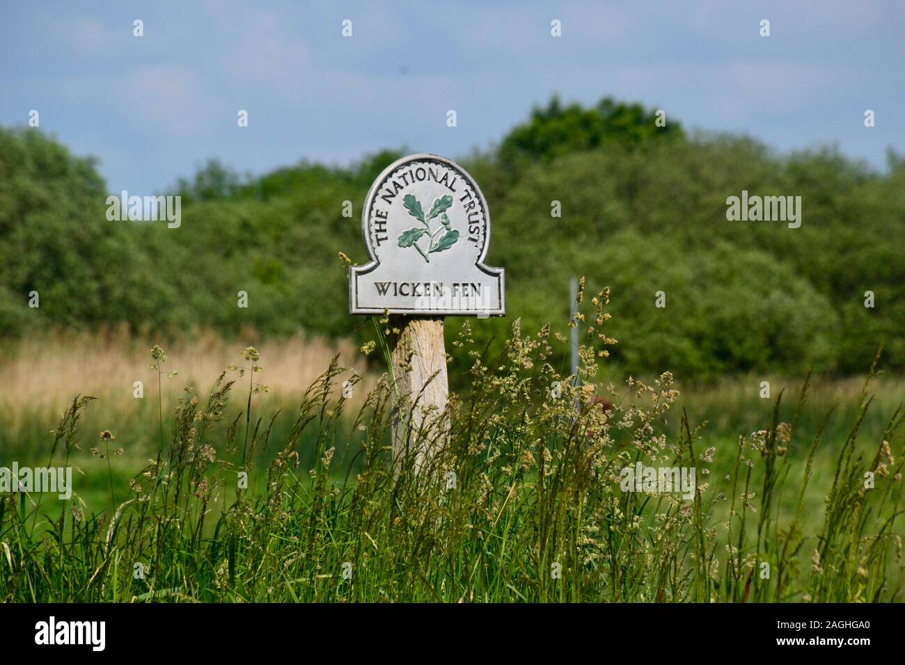 Wicken fen sign hi-res stock photography and images - Alamy