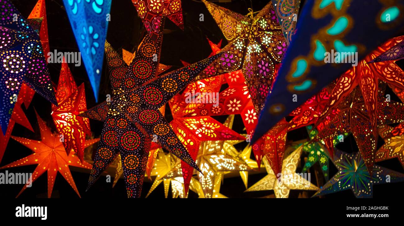 Hanging stars hi-res stock photography and images - Alamy