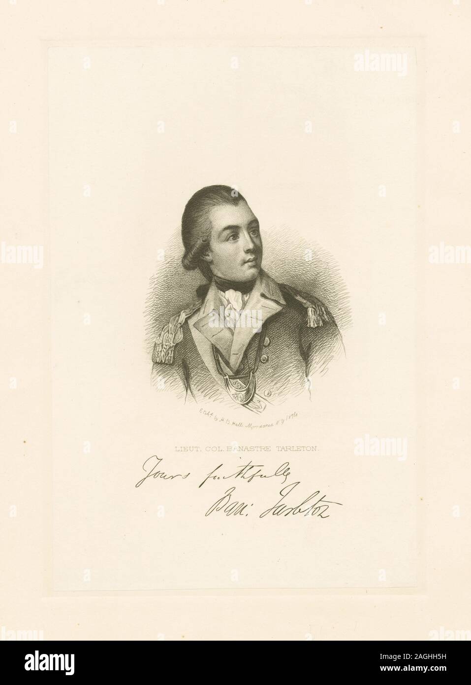 Banastre tarleton hi-res stock photography and images - Alamy