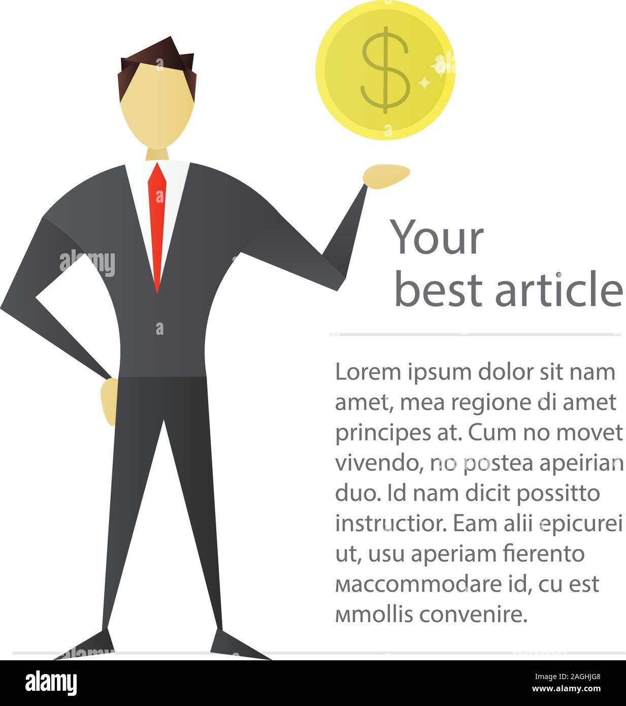 Economist style illustration hi-res stock photography and images - Alamy